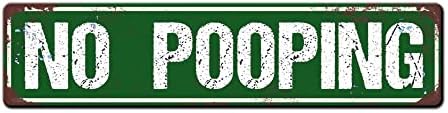 Amazon.com: No Pooping Poster Sign Wall Art,Funny Decor Office Work ...