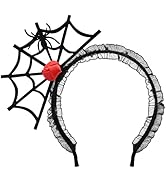 Amazon.com: Spider Web Beanie Hat, Black Cobweb Knitted Winter Cap ...