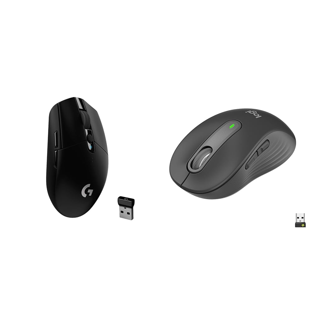 Logitech G304 Lightspeed Wireless Gaming Mouse, Hero Sensor, 12,000 DPI ...