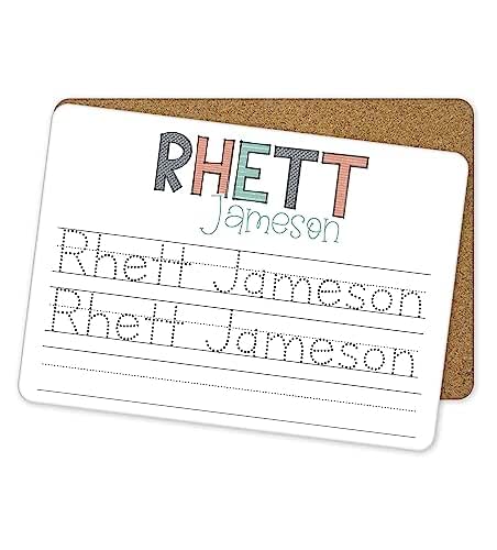 Amazon.com: I can write my name, Educational Name Tracing Boards, Dry ...
