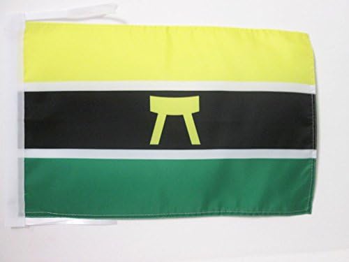 AZ FLAG Ashanti people Flag 18” x 12” cords – Asante SMALL flags 30 x ...