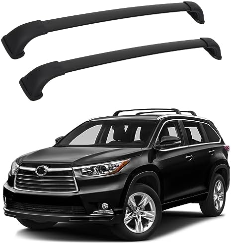 Amazon.com: CHEINAUTO Roof Rack Cross Bar Fit for 2014-2019 Highlander ...
