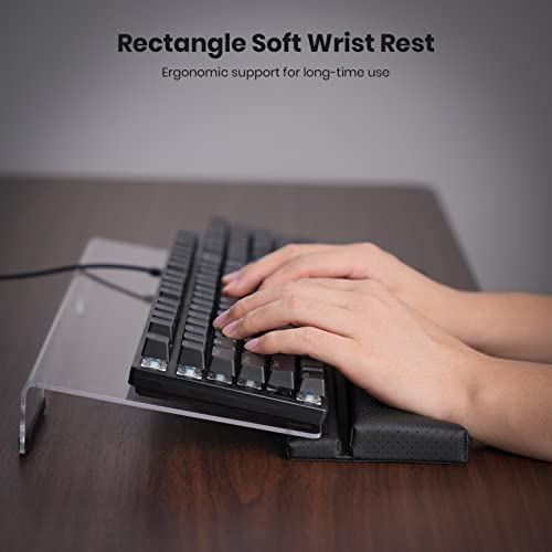 Snapklik.com : Computer Keyboard Stand Acrylic Tilted Keyboard Holder ...