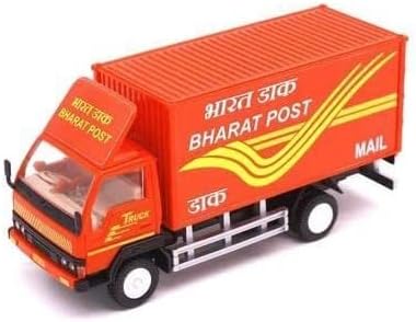 NV12 Collections Panther Post Office- Bharat Post - Red Colour Truck ...