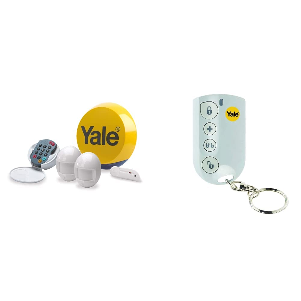 Yale YES-ALARMKIT Essentials Alarm Kit, Battery Powered, 5 Piece Kit ...