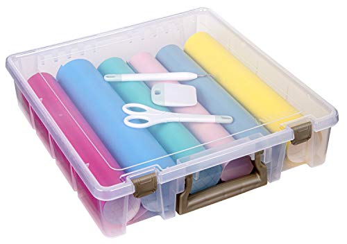 Snapklik.com : ArtBin Super Satchel 1 Compartment Box Clear Craft ...
