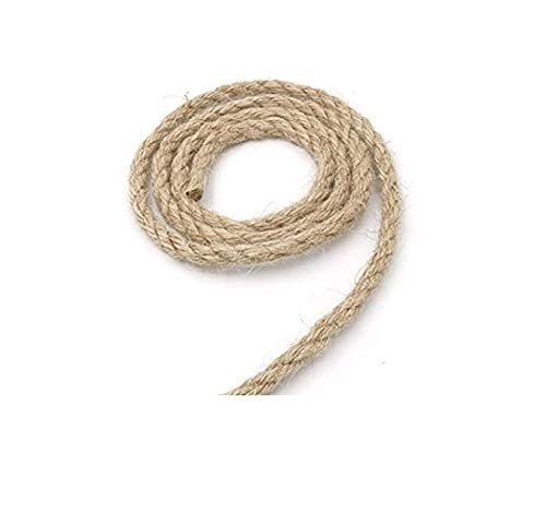 Organic Venture - Thick Jute Rope,Rassi, Twisted Cord for Craft ...