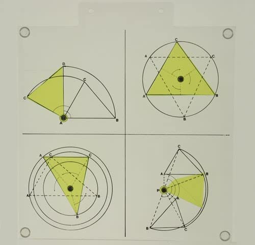 Mathworld Rotation of Triangles Mathematics Projection kit Model for ...