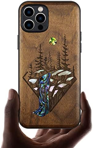 Amazon.com: Carveit Designer Wooden Protective Case for iPhone 12 Pro ...