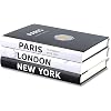 3 Pieces Fashion Decorative Books,Hardcover Modern Decorative Book ...