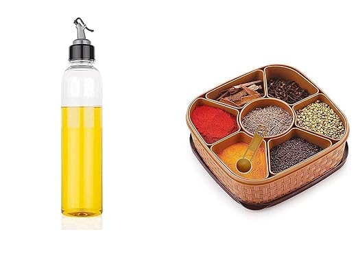 VALUE STORE Masala Box Dabba for Keeping Spices | Spice Box for Kitchen ...