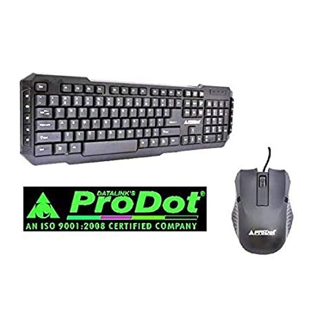 PRODOT Multimedia USB Keyboard with USB Mouse : Amazon.in: Computers ...