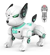 Amazon.com: Remote Control Robot Dog Toy, RC Programmable Smart ...