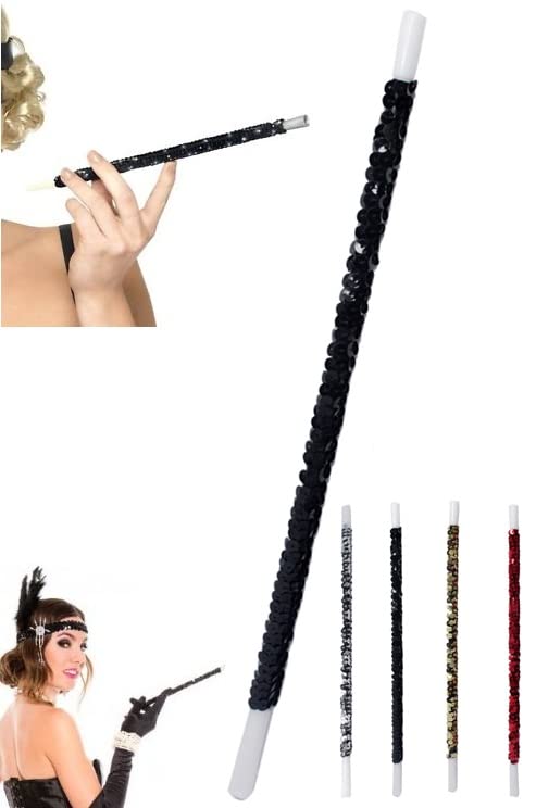 Buy Glan 13.4 Inch Sequin Cigarette Smoking Holder Stick for Men Women ...