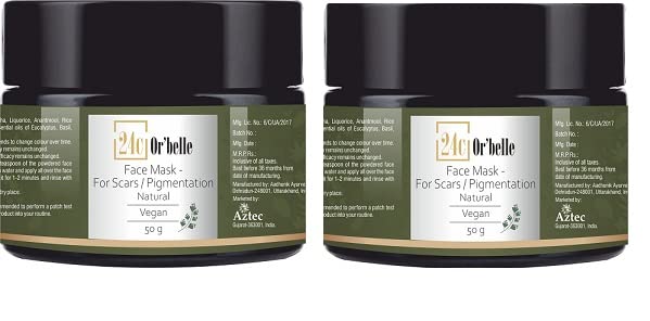 Buy Face Mask - For Scars & Pigmentation 50 gm ( pack of 2 ) Online at ...