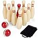 Amazon.com : Brybelly Wooden Lawn Bowling Set | Classic Outdoor Lawn ...