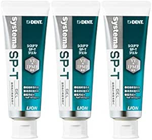 Amazon | ライオン DENTシステマSP-Tジェル85g (3本) | LION | 大人用ハミガキ粉 通販