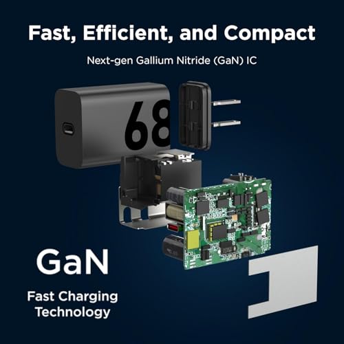 Motorola Original 68W Turbo Power Charger Adapter Compatible with ...