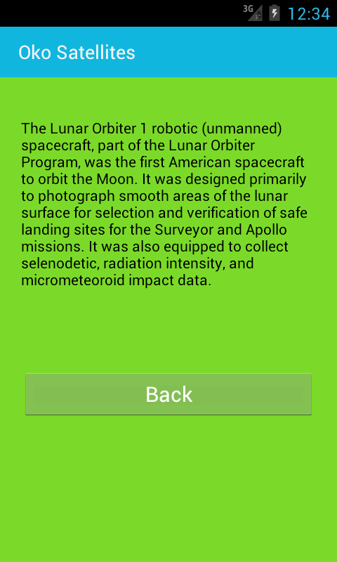 Oko satellites - App on Amazon Appstore