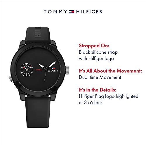 Buy Tommy Hilfiger Men's 'Denim' Quartz Plastic and Rubber Casual Watch ...