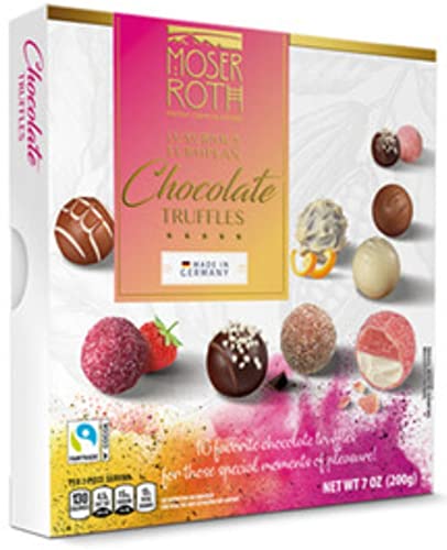 Amazon.com: Moser Roth Luxurious European Chocolate Truffles, 7oz ...