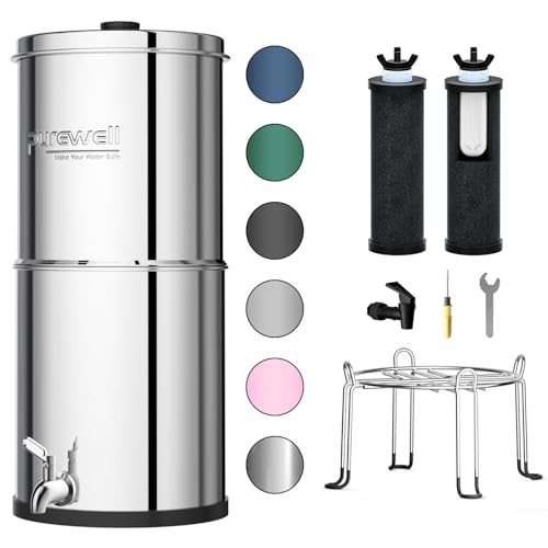 Purewell 3-Stage 0.01?m Ultra-Filtration Gravity Water Filter System ...