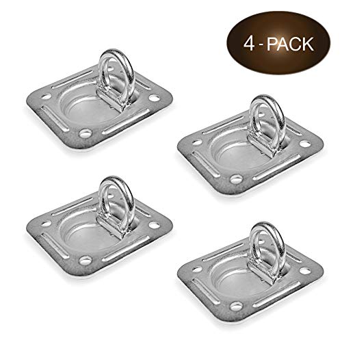 DC Cargo Mall D Ring Tie-Down Anchors (Large Square), Recessed Pan ...