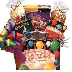 Amazon.com : It's Happy Birthday Fun! Gourmet Food Gift Box : Gourmet ...