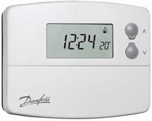 Danfoss 087N792000 White TP4000 Radio Frequency Programmable Room ...