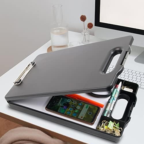 Amazon.com: Officemate Portable Clipboard Storage plastic Case for A4 ...