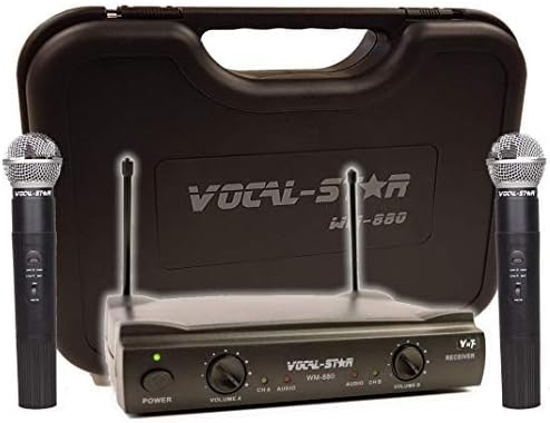 Vocal-Star 2 Wireless Microphones, UHF, Echo Control, Volume Control ...