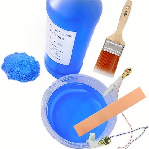 Amazon.com: Copper Plating Kit, 32oz Solution, Anode, Brighteners ...