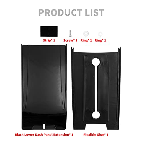 Snapklik.com : Motorcycle Lower Dash Panel Extension For Harley Softail ...