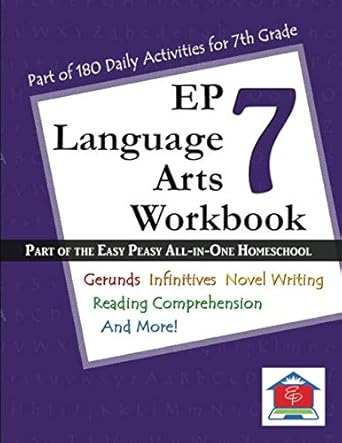 Language Arts 7 Workbook: Part of the Easy Peasy All-in-One Homeschool ...