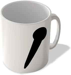 McMug - Microphone Silhouette - Music Mug, Ceramic, 11fl.oz. : Amazon ...
