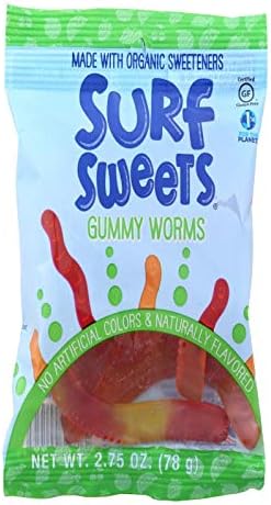 Amazon.com : SURF SWEETS Gummy Worms, 2.75 OZ : Gummy Candy : Grocery ...