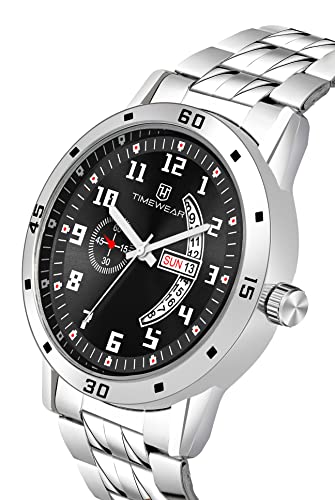 TIMEWEAR Timewear Formal Day Date Watch Collection Analog Men's Watch ...
