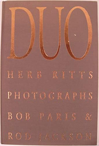 DUO, A BOOK OF PHOTOGRAPHS.: Ritts, Herb: Amazon.com: Books
