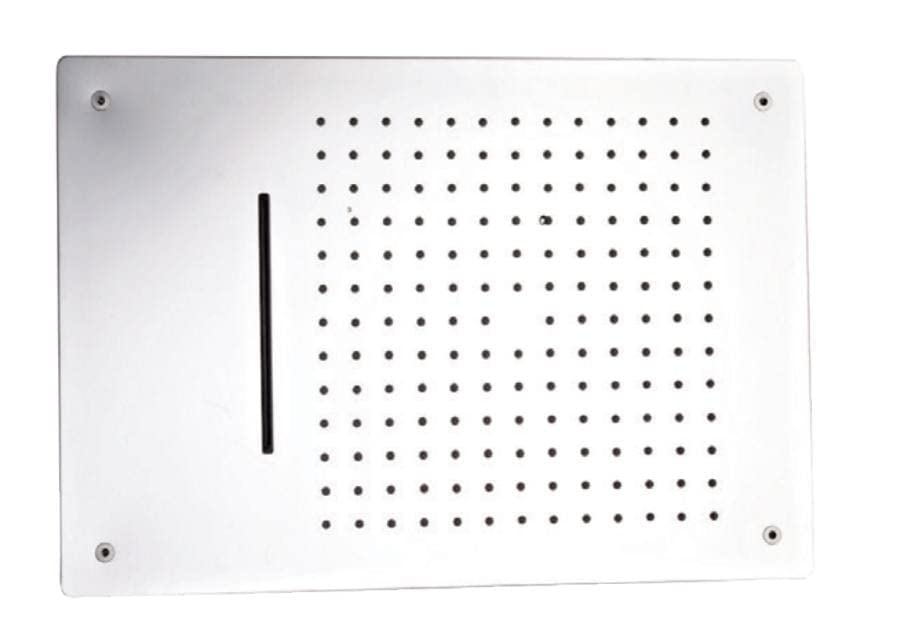 OBOLONG Ceiling Mounted Overhead Shower Head For Bathroom | Rain Shower ...