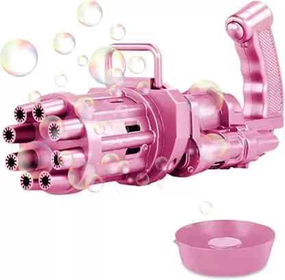 Buy MAHADEV 8-Hole Electric Bubbles Gun for Kids | New Gatling Bubble ...
