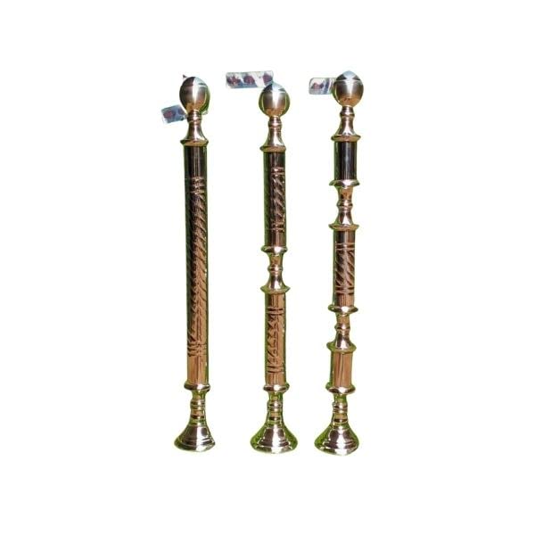 Stainless Steel Moden Railing Piller 1PIC MA01 : Amazon.in: Home & Kitchen