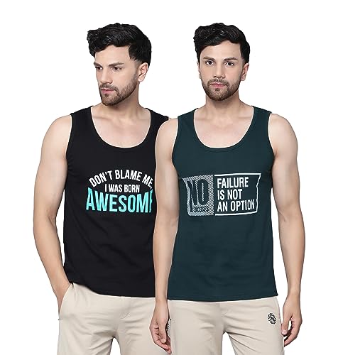 Amazon.in Bestsellers: The most popular items in Men's Undershirt Tank Tops