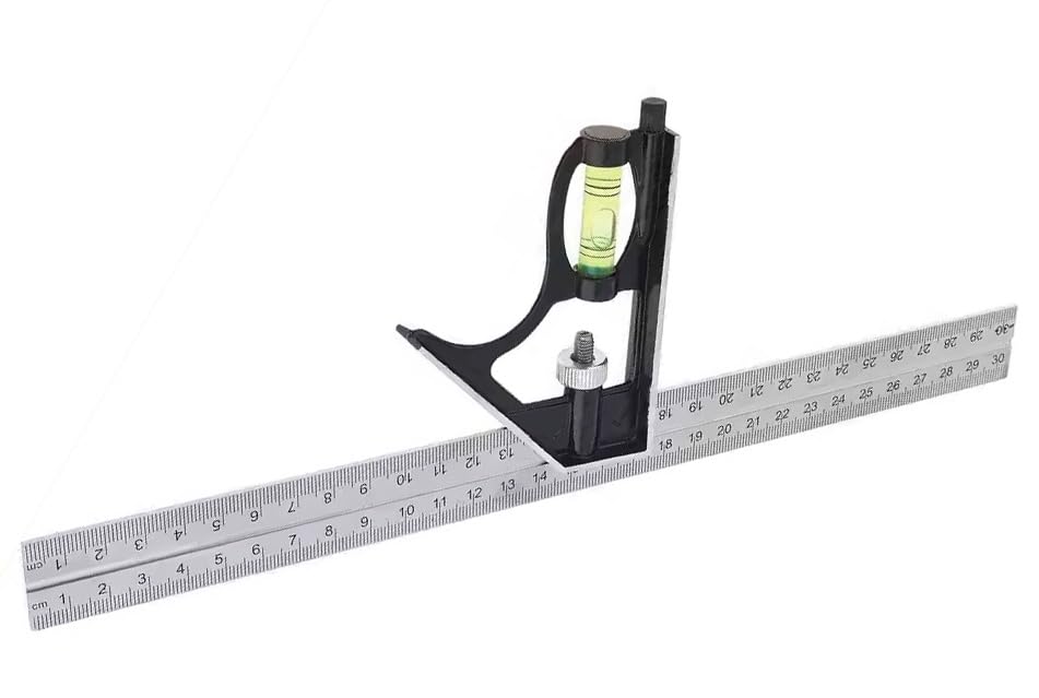 Inditrust 12-Inch Combination Square, Universal Adjustable Metric ...