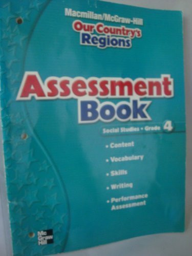 Assessment Book for "Our Country's Regions" Social Studies Grade 4 ...