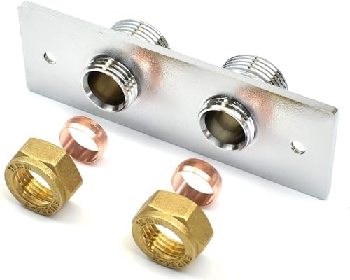 Wärmer System 15mmx1/2 150mm Concealed Shower Wall Bracket Fitting ...