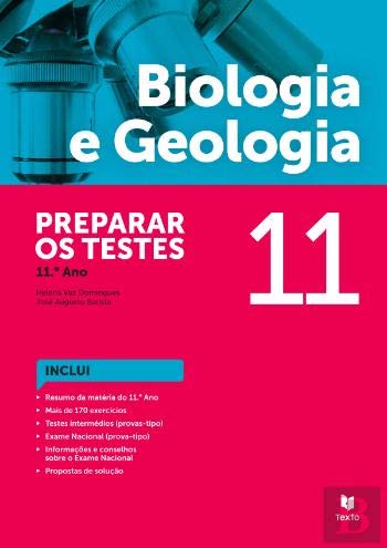 Preparar os Testes Biologia e Geologia 11.º Ano - 9789724745695 ...
