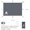 Amazon.com : Hikeman Tent Footprint - Waterproof Camping Tarp, Heavy ...