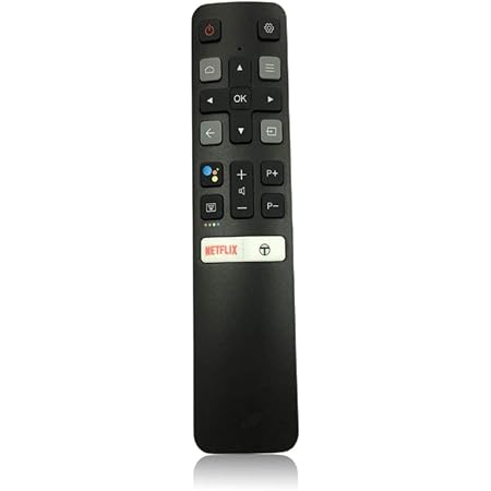 Amazon.com: RC802V Replaced Voice Remote Compatible with TCL Android TV ...