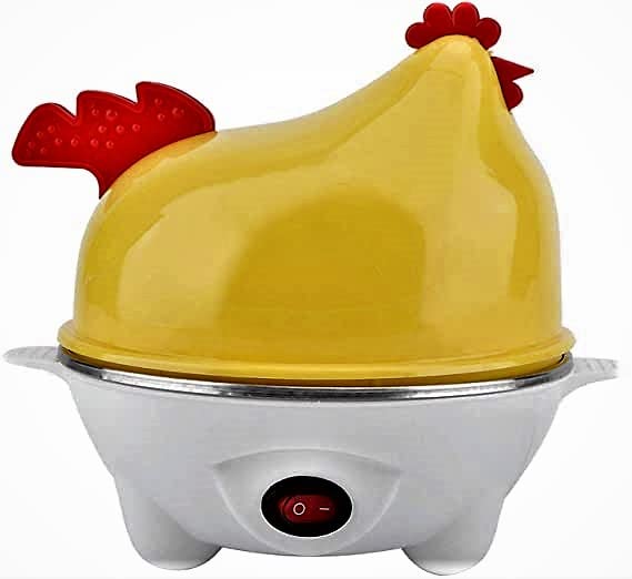Buy Digitara® Hen Shaped Egg Steamer Chicken Shaped Egg Boiler Multi ...