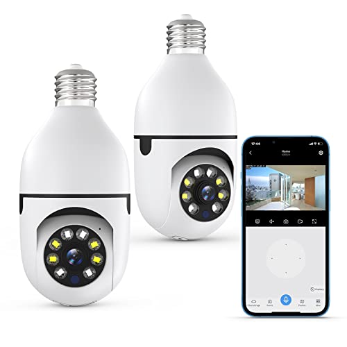 Expert’s Choice: 10 The Best Light Bulb Security Camera Outdoor in 2025